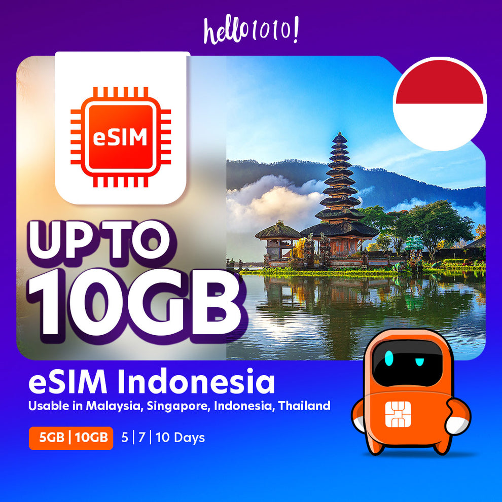 eSIM Indonesia – Hello1010