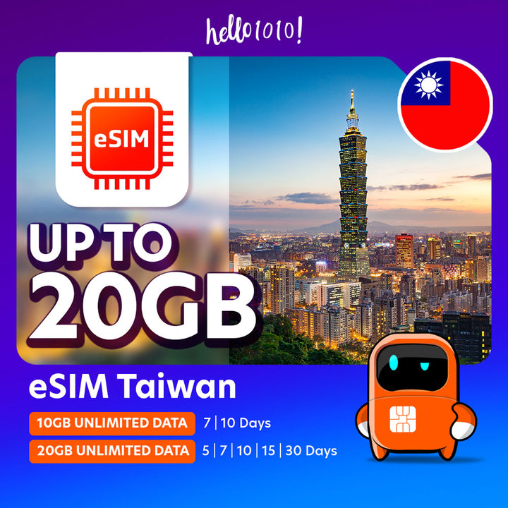 eSIM for your travels – Hello1010 Travel eSIM & SIM