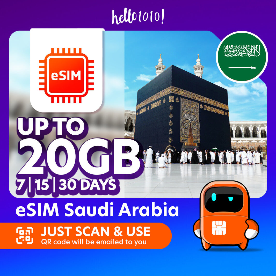 eSIM for your travels – Hello1010 Travel eSIM & SIM