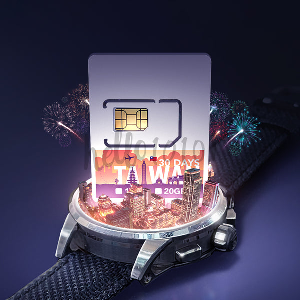 Taiwan Travel Prepaid SIM Card – Hello1010 Travel SIM